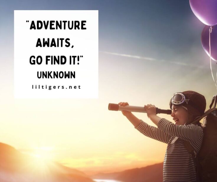 150 Inspirational Adventure Quotes for Kids - Lil Tigers