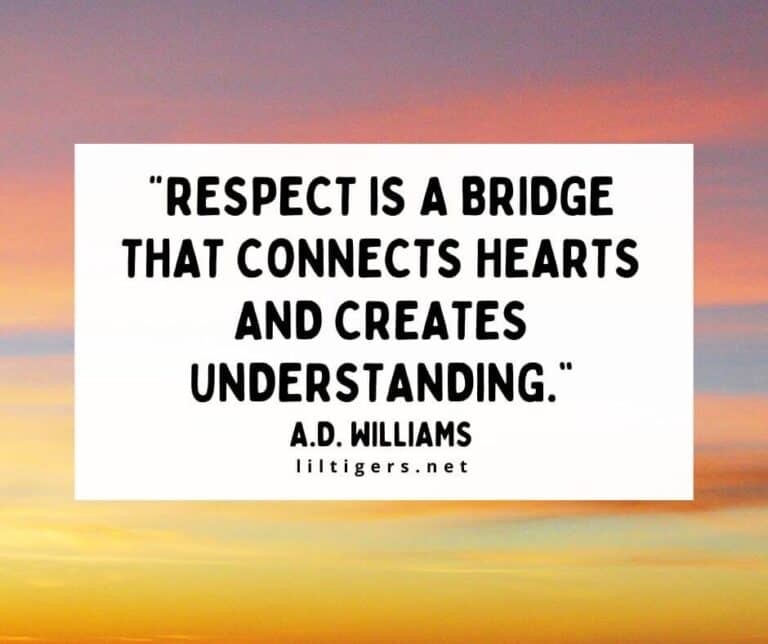 180 Best Respect Quotes for Kids - Lil Tigers