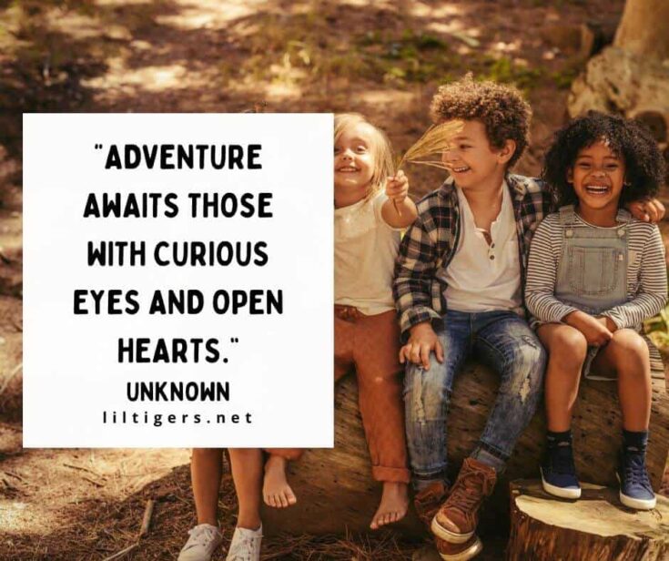 150 Inspirational Adventure Quotes for Kids - Lil Tigers