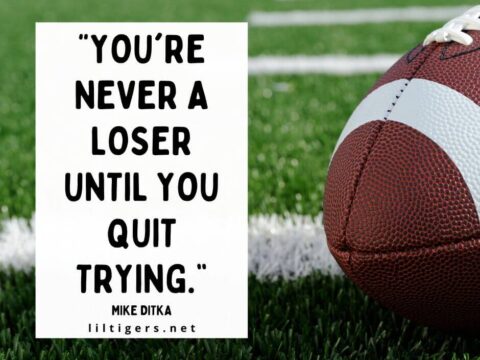 150 Inspiring Football Quotes for Kids - Lil Tigers