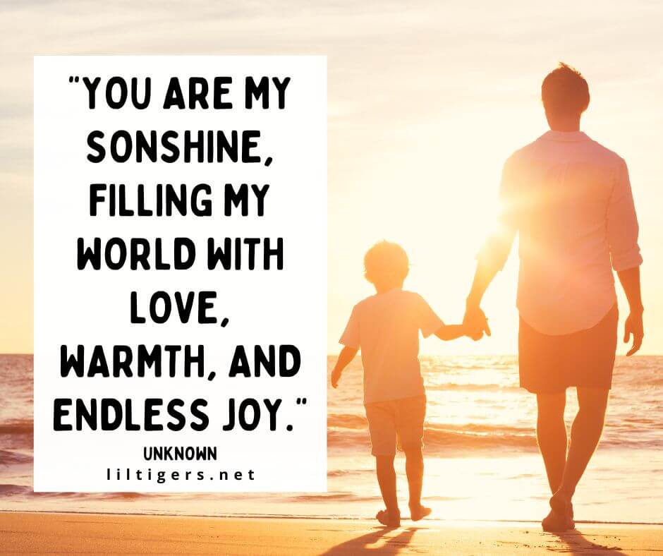 110 Heartwarming Son Quotes - Lil Tigers