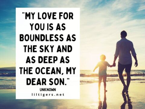 110 Heartwarming Son Quotes - Lil Tigers