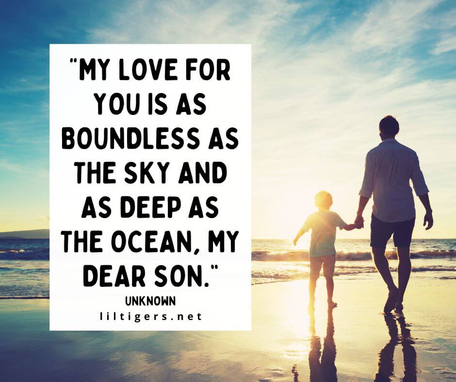 110 Heartwarming Son Quotes - Lil Tigers