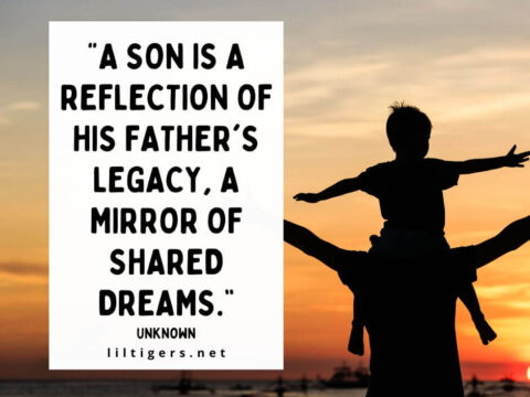110 Heartwarming Son Quotes - Lil Tigers